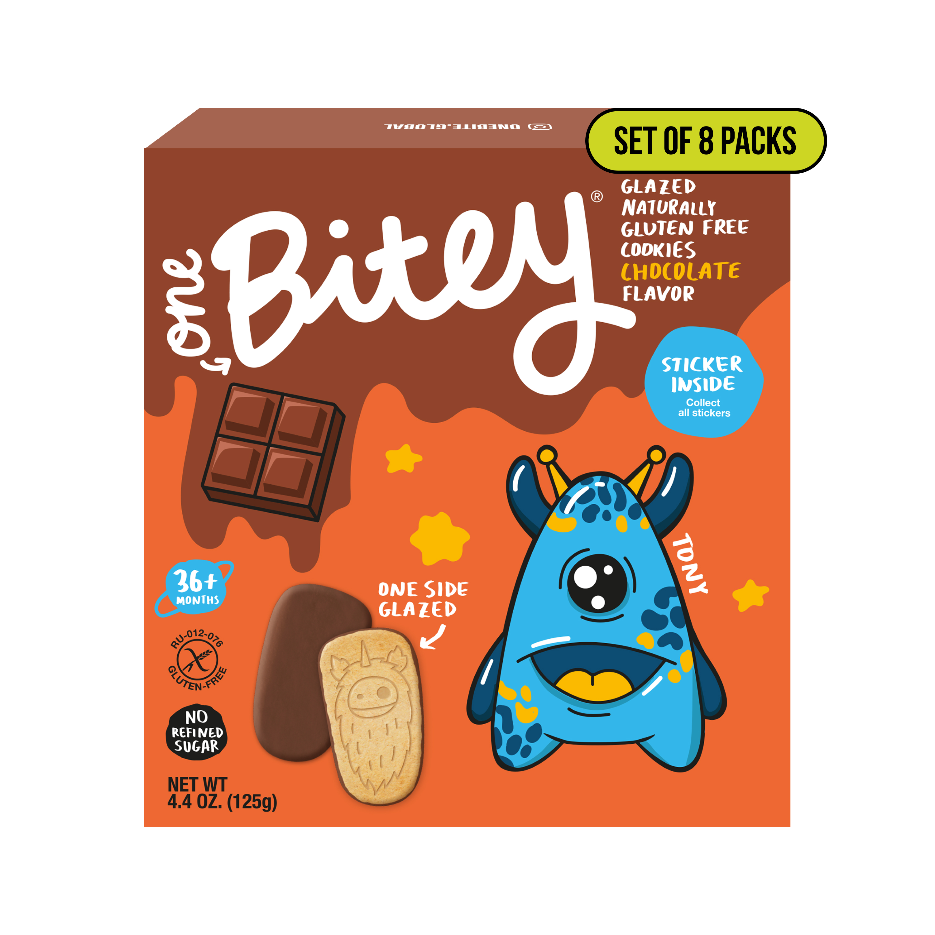 Buy One Bitey Gluten-Free Cookies with Chocolate 125g online at best price in the UAE | Life ...